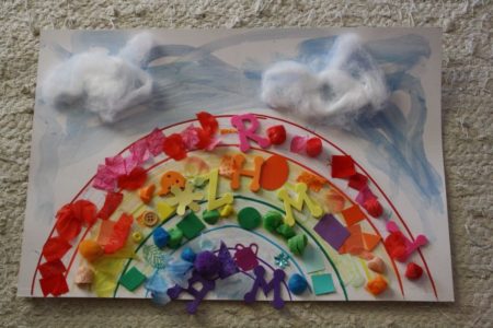 How to Make a Rainbow Collage: Creating Your Own Art - Mums in Jersey
